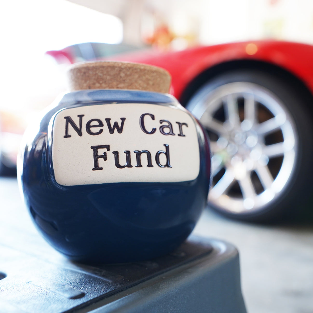 Cottage Creek New Car Fund Piggy Bank, Car Gifts for Car Lovers ...