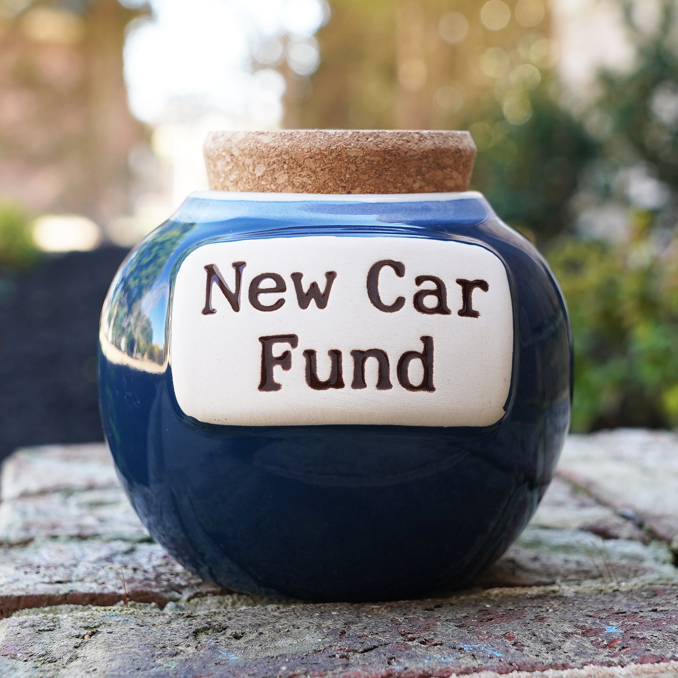 Cottage Creek New Car Fund Piggy Bank, Car Gifts for Car Lovers ...